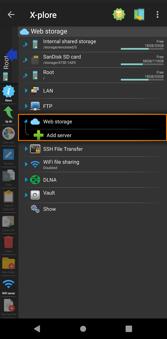 How To Connect Koofr And X plore File Manager On Android And Huawei 