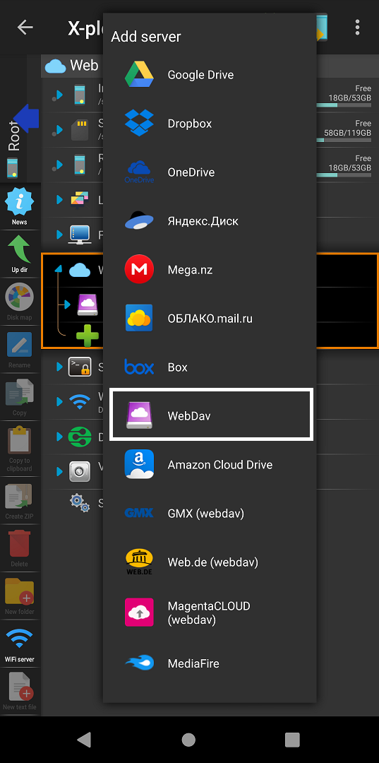 How To Connect Koofr And X plore File Manager On Android And Huawei Koofr Blog